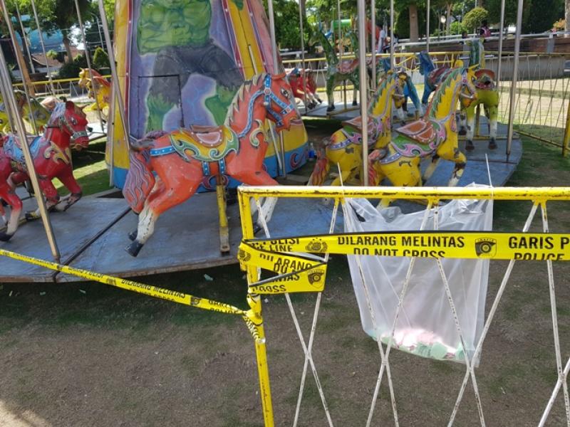 Penanggungjawab Wahana Komedi Putar Diperiksa Polisi | Bali Tribune